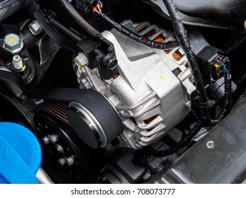 Closeup Car Generator Component Car Electrical Stock Photo 708073777 ...
