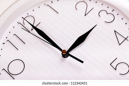 Closeup Clock Face Three Oclock Stock Photo 112342451 | Shutterstock
