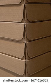 Closeup Corners Cardboard Boxes Stack Packaging Stock Photo 1674616885 ...