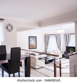 Closeup Dining Table Elegant Interior Stock Photo 568408165 | Shutterstock