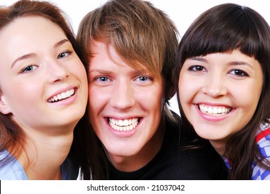 Closeup Faces Crazy Funny Students Stock Photo 21037042 | Shutterstock