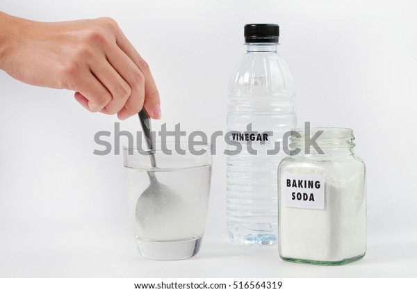 Closeup Female Hand Adding Baking Soda Stock Photo 516564319 | Shutterstock