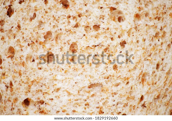 Closeup Macro Bread Texture Background Stock Photo 1829192660 ...