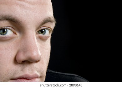 Closeup Mans Face Stock Photo 2898143 | Shutterstock