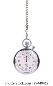 Closeup Old Stopwatch Timer Isolated On Stock Photo 97449419 | Shutterstock