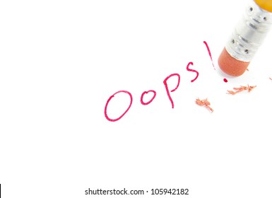 5,552 Pencil erasing mistake Images, Stock Photos & Vectors | Shutterstock