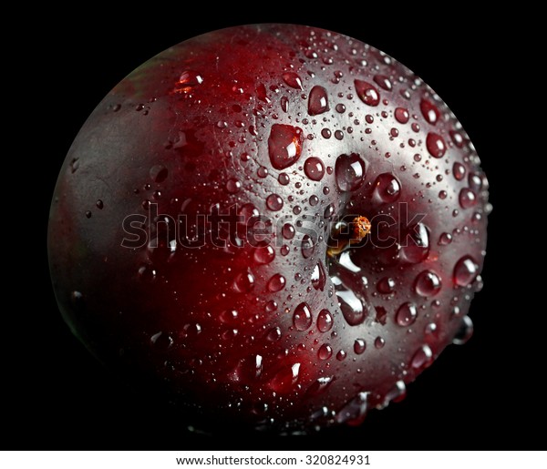 Closeup Plum Stock Photo 320824931 Shutterstock