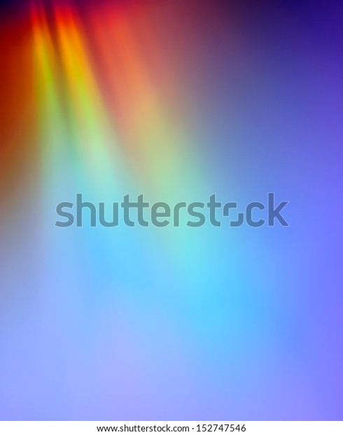 Closeup Rainbow Colored Reflection On Cd Stock Photo 152747546 ...