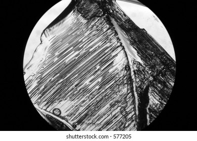 Closeup Salt Crystal Through Microscope Stock Photo 577205 | Shutterstock