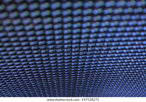 Closeup Screen Made Multiple Led Stock Photo (Edit Now) 147528275