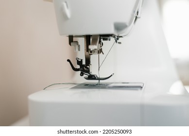 Closeup Sewing Machine Needle Thread Stock Photo 2205250093 | Shutterstock
