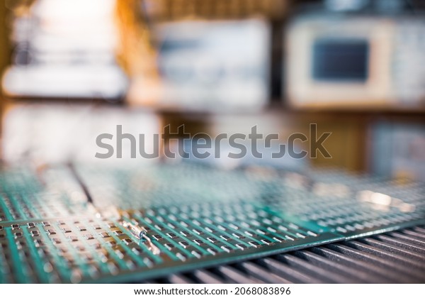 Closeup Side View Panel Smd Resistors Stock Photo 2068083896 | Shutterstock