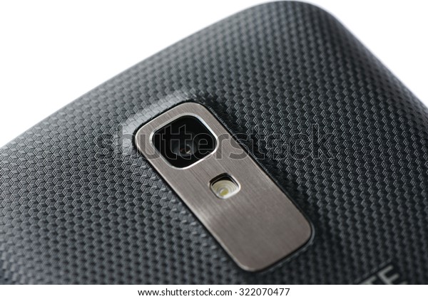 Closeup Smartphone Camera Module On Back Stock Photo 322070477 ...