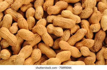 Closeup Some Peanuts Stock Photo 75890044 | Shutterstock
