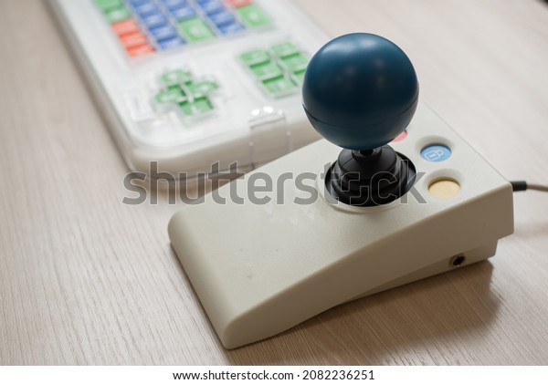 Closeup Specialized Computer Mouse Keyboard People Stock Photo ...