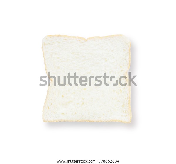 Closeup Surface Slice Bread Breakfast Shadow Stock Photo 598862834 ...