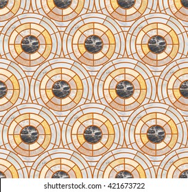 Closeup Surface Tile Circle Pattern By Stock Photo 421673722 | Shutterstock