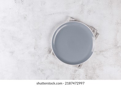 Closeup Table Setting Top View Empty Stock Photo 2187472997 | Shutterstock