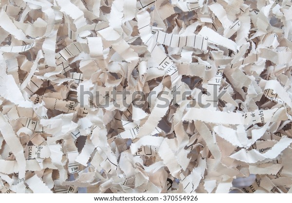 Closeup Texture Paper Scrap Document On Stock Photo 370554926 ...