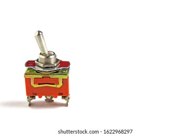 Closeup Toggle Switch Power On Off Stock Photo 1622968297 | Shutterstock