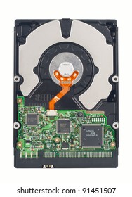 Closeup Vertically Standing Hard Disk Drive Stock Photo 91451507 ...