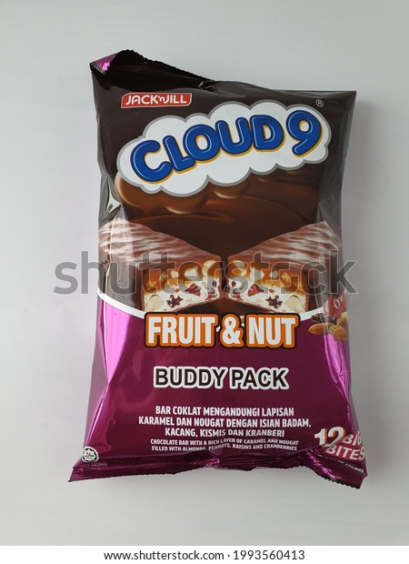 Cloud 9 Fruit Nut Chocolate Sweet Stock Photo (Edit Now) 1993560413