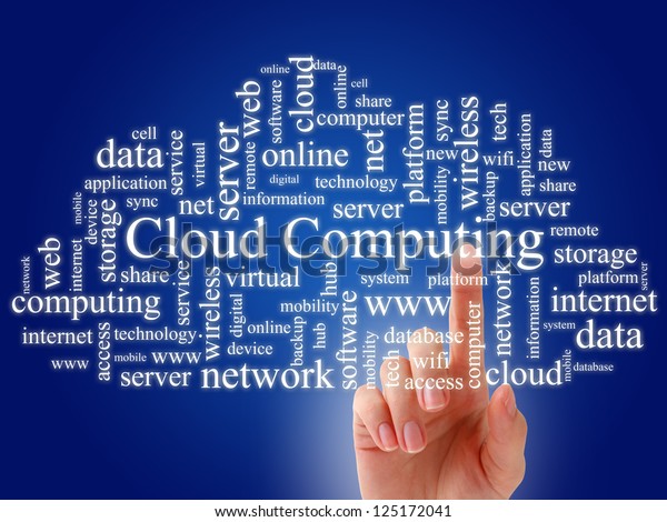 Cloud Computing Concept Photo Collage Stock Photo 125172041 | Shutterstock