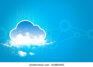 Cloud On Network Stock Photo 654805492 | Shutterstock