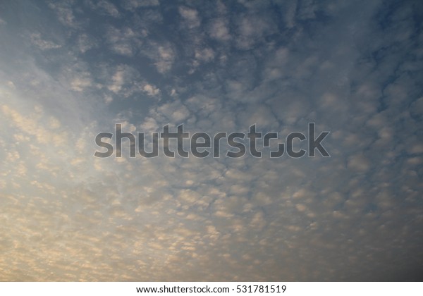 Cloud Texture Look Like Fish Scale Stock Photo 531781519 | Shutterstock
