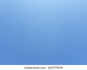 Almost Cloudless Blue Sky Background Sun Stock Photo 1247783368 ...