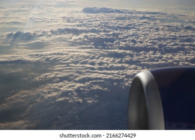 Clouds Aircraft Engine View Window Stock Photo 2166274429 | Shutterstock