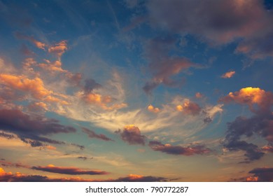 Color Sky Without Sun Stock Photo (Edit Now) 1238826985