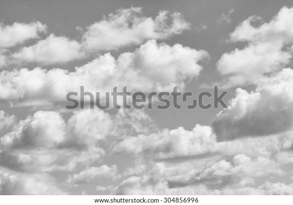 Clouds Sky Grayscale Stockfoto (Jetzt bearbeiten) 304856996