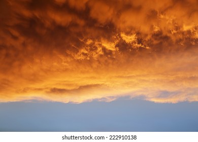 Clouds Sunset Before Storm Stock Photo 222910138 | Shutterstock