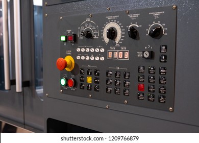 Cnc Machine Control Panel Foto de stock 1209766879 | Shutterstock