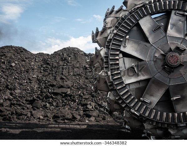 Coal Mining Stock Photo (Edit Now) 346348382