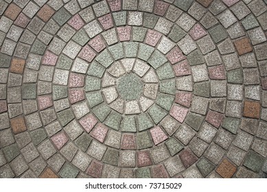 1,655 Circular Paving Stone Pattern Images, Stock Photos & Vectors ...