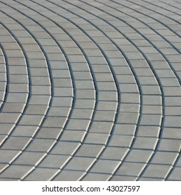 Cobblestone Pavement Texture Radial Pattern Rustic Stock Photo (Edit ...