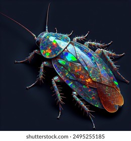 Crickets Made Euphoric Opal AI-generated image 2495263907 | Shutterstock