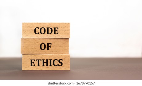 Code Ethics Word Written On Wood Stock Photo 1678770157 | Shutterstock