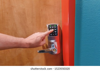 Code Pad On Door Security Home Stock Photo (Edit Now) 1523550320