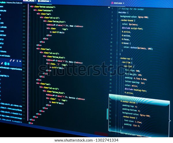 Coding Html Css Ide Macro Software 스톡 사진 1302741334 | Shutterstock Coding Html Css Ide Macro Software 스톡 사진 1302741334 | Shutterstock