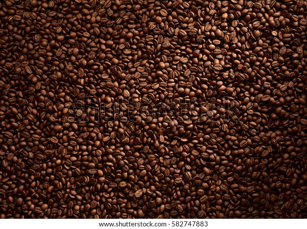Coffee Beans Texture Stock Photo (Edit Now) 582747883
