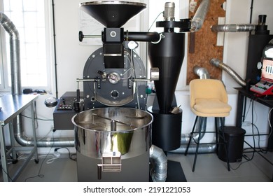Coffee Roaster Machine Coffee Roasting Process Stock Photo 2191221053 ...