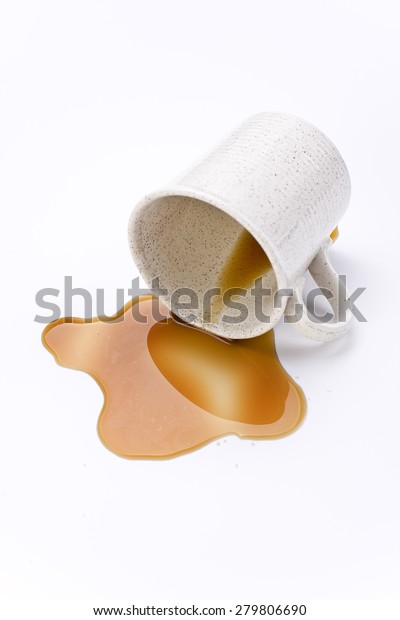 Coffee Spilled On Table Stock Photo 279806690 | Shutterstock