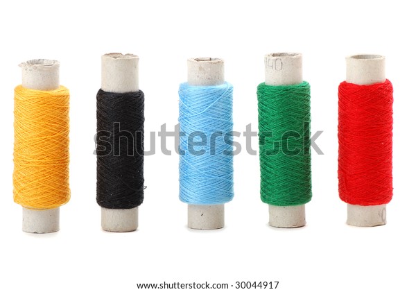 Coils Threads Various Colour Various Combinations Stock Photo 30044917 ...