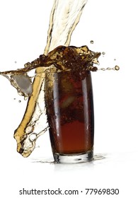 Cola Overflow Splash Stock Photo 77969830 | Shutterstock