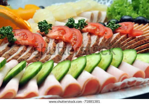 Cold Cuts Stock Photo (Edit Now) 71881381