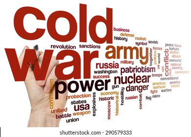 Cold War Word Cloud Concept Stock Photo 290579333 | Shutterstock
