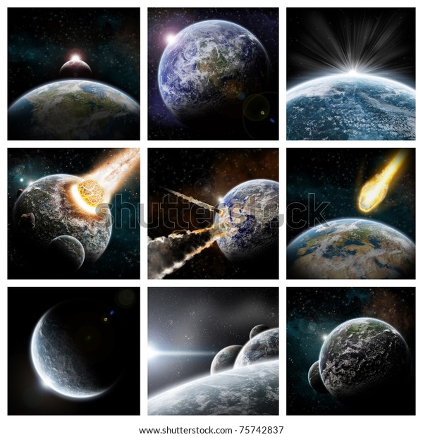 Collage Apocalypse Stock Photo 75742837 | Shutterstock